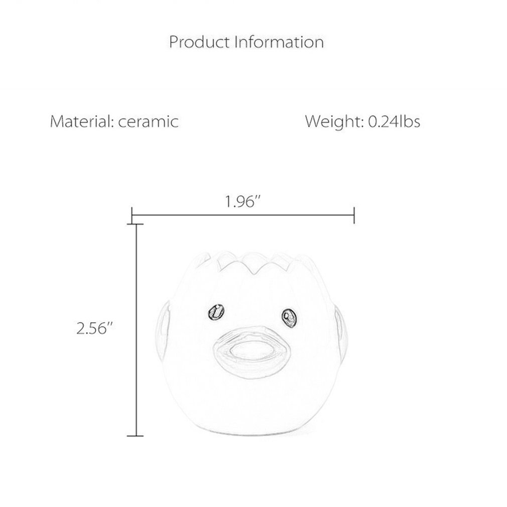 Leuke Kip Keramische Eiwit Separator Creatieve Ei ... – Vicedeal