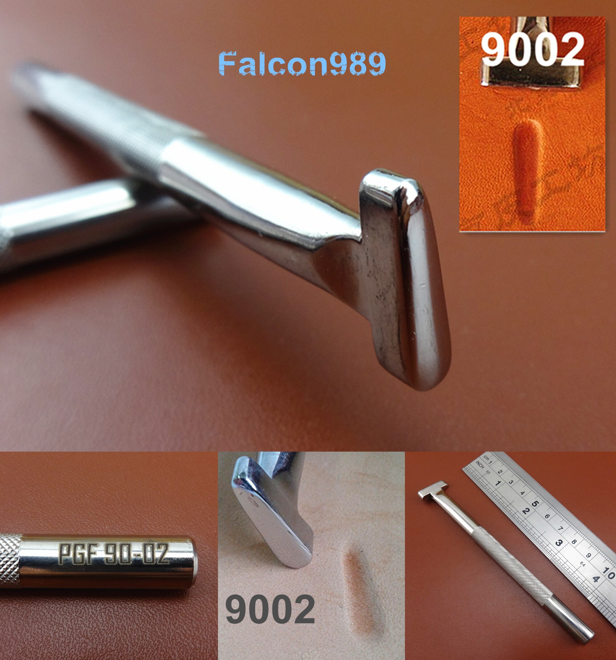 1pc Rvs Leather Craft Carving Stempelen Stempel Pu... – Grandado
