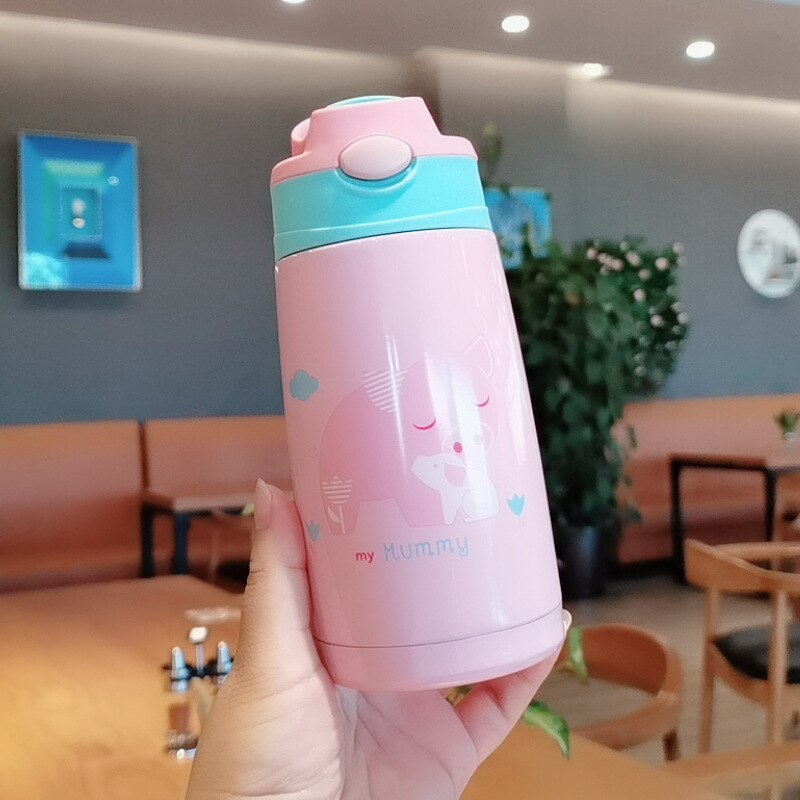 480ml Baby Feeding Cup Stainless Steel Milk Thermo... – Vicedeal