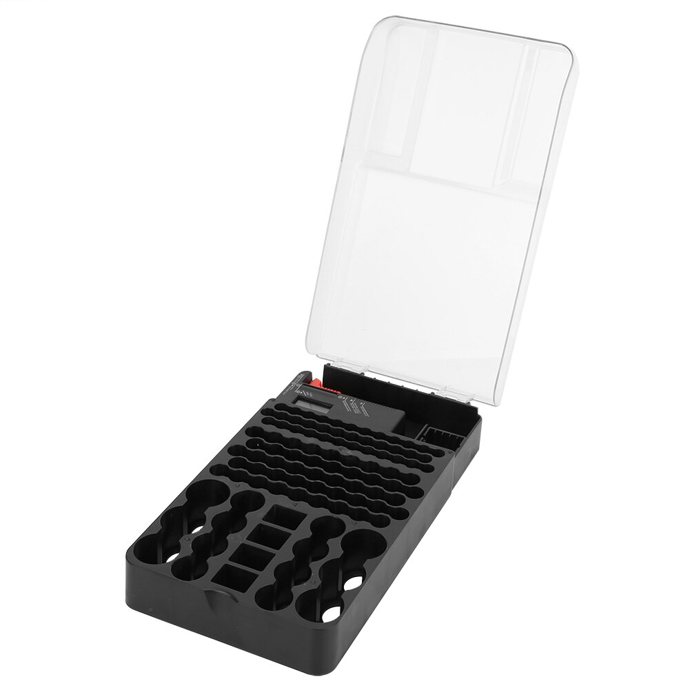104 Grids Portable Battery Organizer Storage Box C... – Grandado