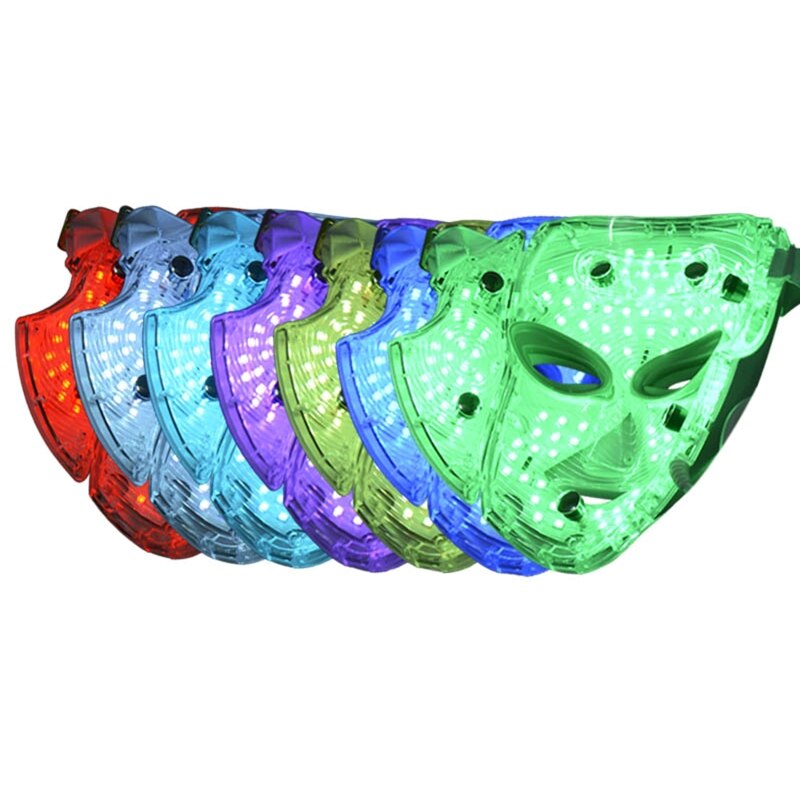 7 Colors Light Beauty Photon LED Facial Mask Thera... – Grandado