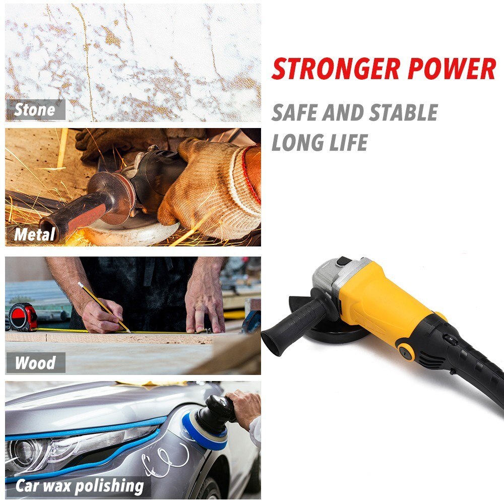220V 800W Portable Electric Angle Grinder Househol... – Grandado