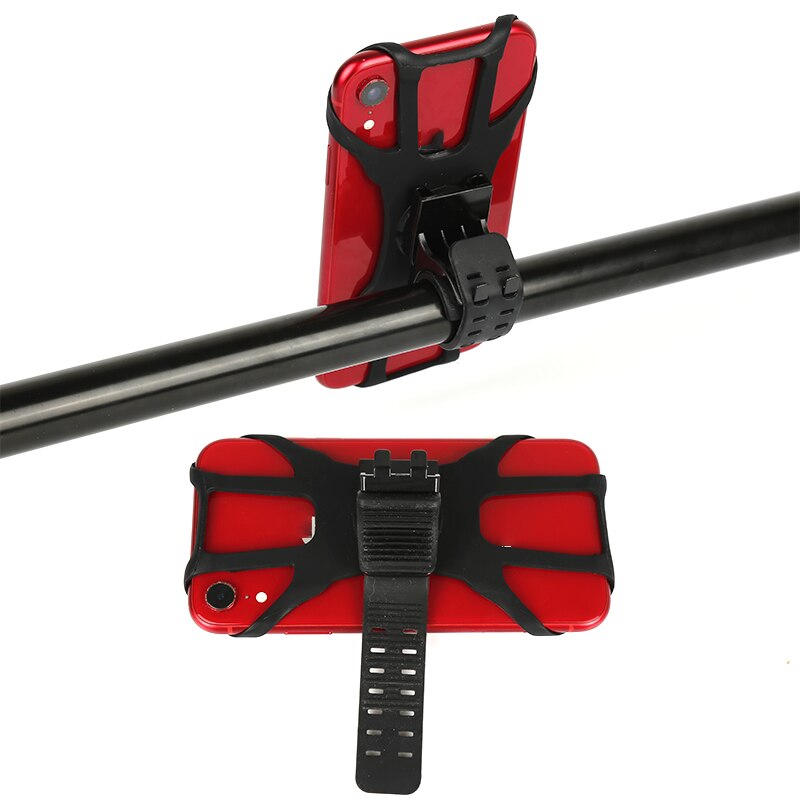 Silicone bicycle mobile phone holder Quad lock pho... – Grandado