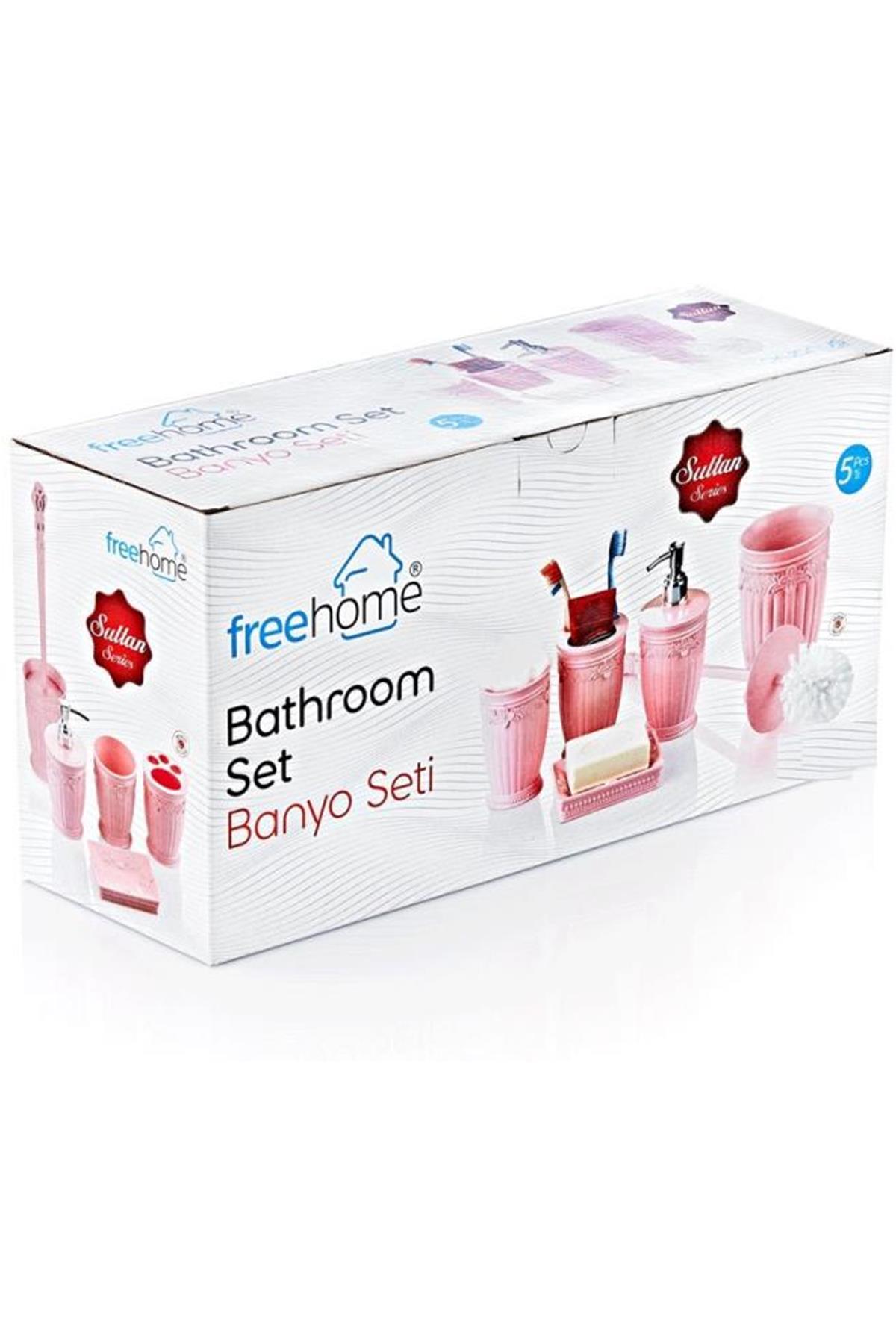 Badezimmer Dekoration Set Sultan Relief 5Li Set – Grandado