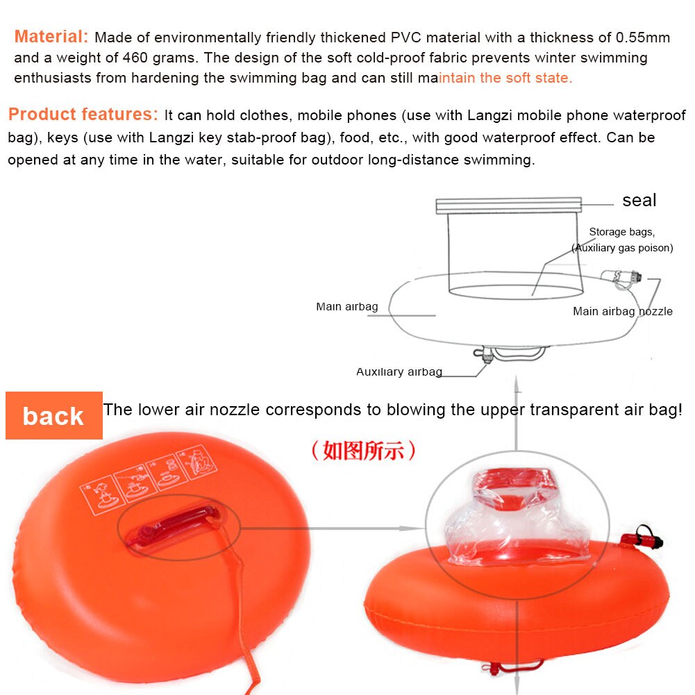 Summer Swimming Equipment Safety Buoy PVC Swim Buo... – Vicedeal
