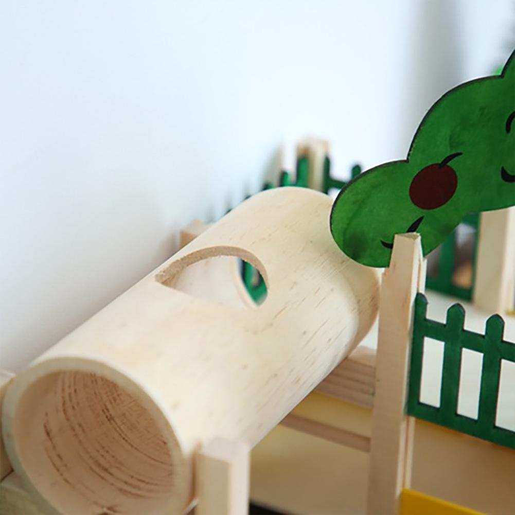Wooden Luxury Castle For Pet Hamster Maze Pet Supp... – Vicedeal