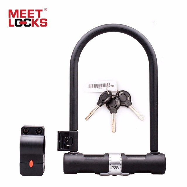 MEETLOCKS Bike U Lock Bicycle Security Bike Safety... – Vicedeal