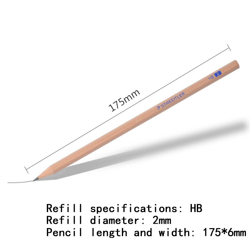 STAEDTLER 2Pcs 13060HB Log Pencil Student Pencil N... – Grandado
