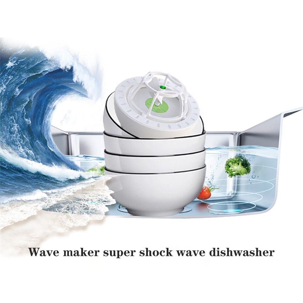 Mini Elektrische Wave Maker Super Shock Wave Vaatw... – Vicedeal