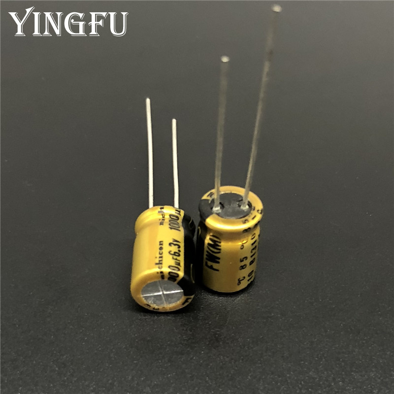 10 Stuks/100 Stuks 1000 Uf 6.3V Nichicon Fw Serie ... – Vicedeal