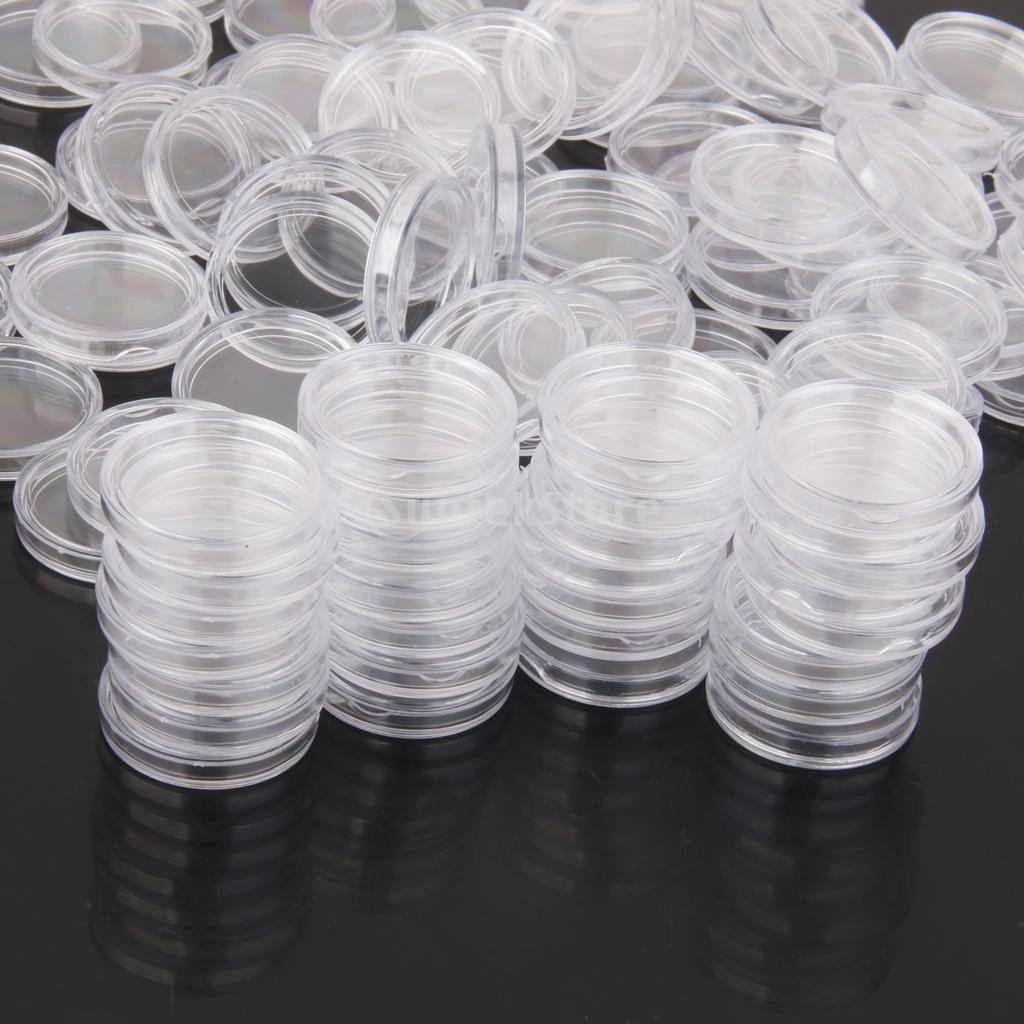 Bulk 400 Stuks 21Mm Clear Coin Capsule Houders Con... – Grandado