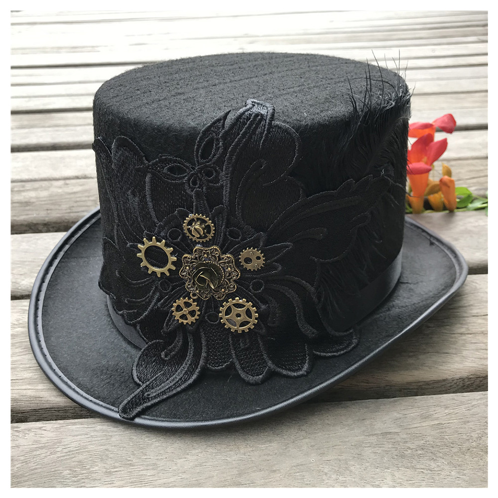 Unisex Men Women Vintage Handmade Steampunk Top Ha... – Vicedeal