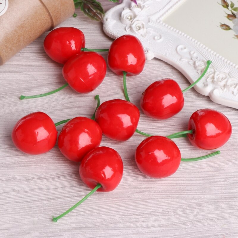10Pcs Artificial Lifelike Fruit Simulation Foam Re... – Grandado
