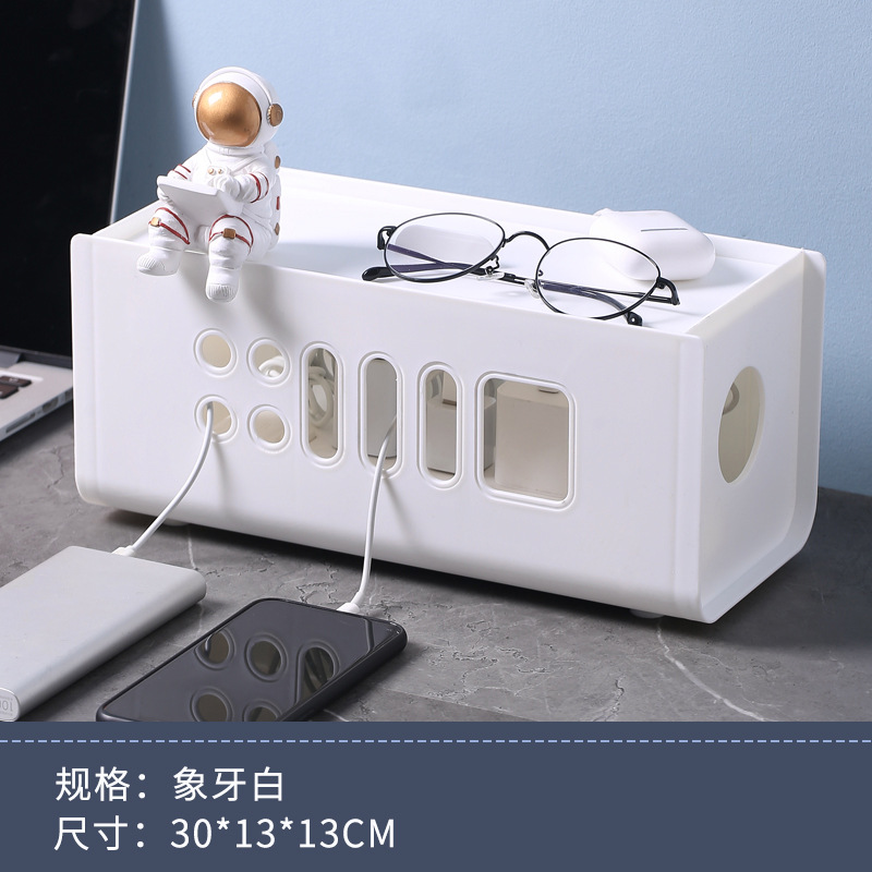 Rectangular Cable Storage Box Wire Management Sock... – Grandado