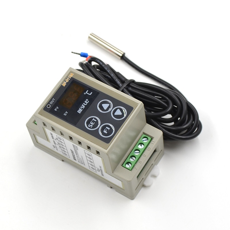 Din Rail LED Display AC 90-250V 120'C Thermost... – Grandado