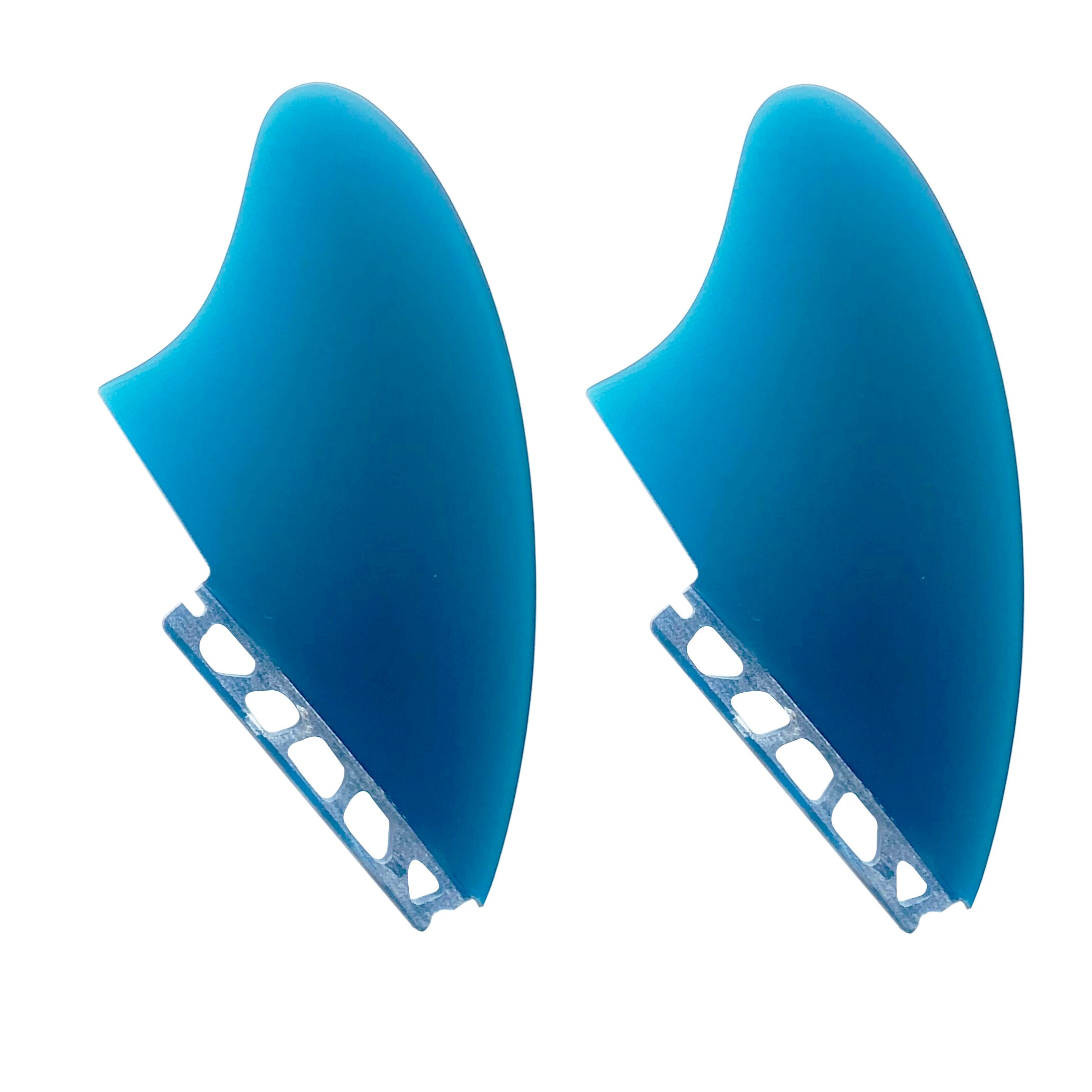 Surfboard Handmade Fiberglass Twin Keel Fins Short... – Vicedeal