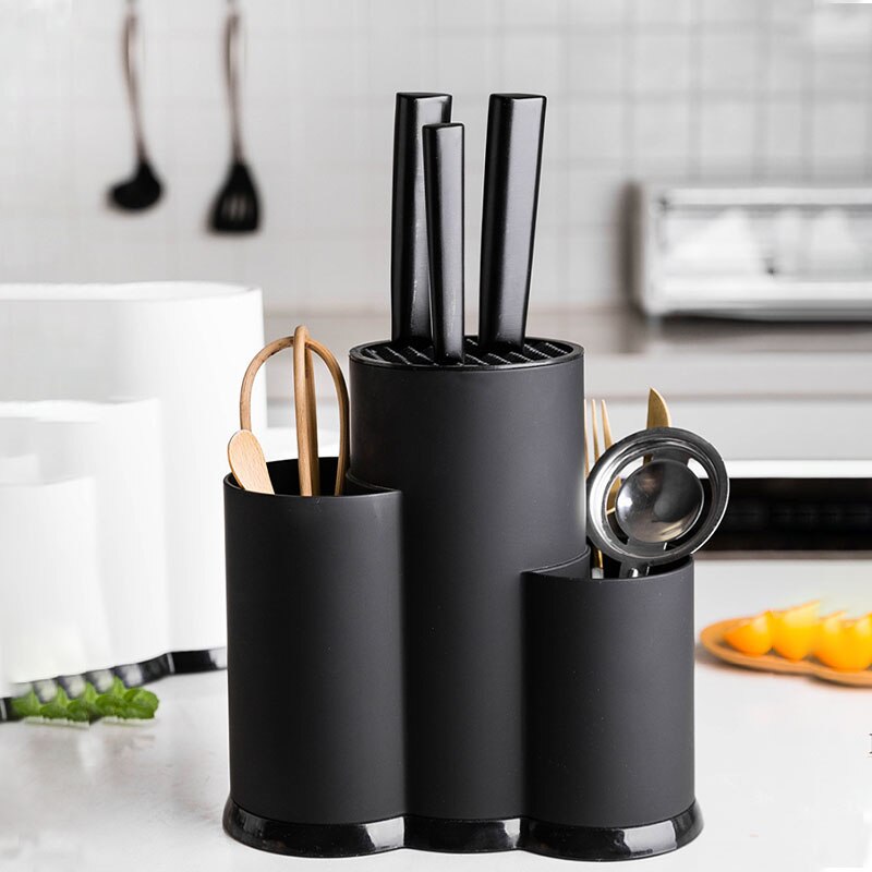3 Gaten Mes Houder Stand Voor Messen Multifunction... – Grandado