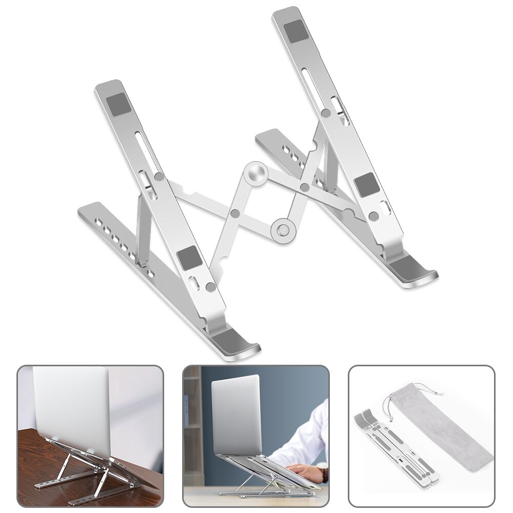 Multi-Angle Laptop Stand Adjustable Foldable Compu... – Vicedeal