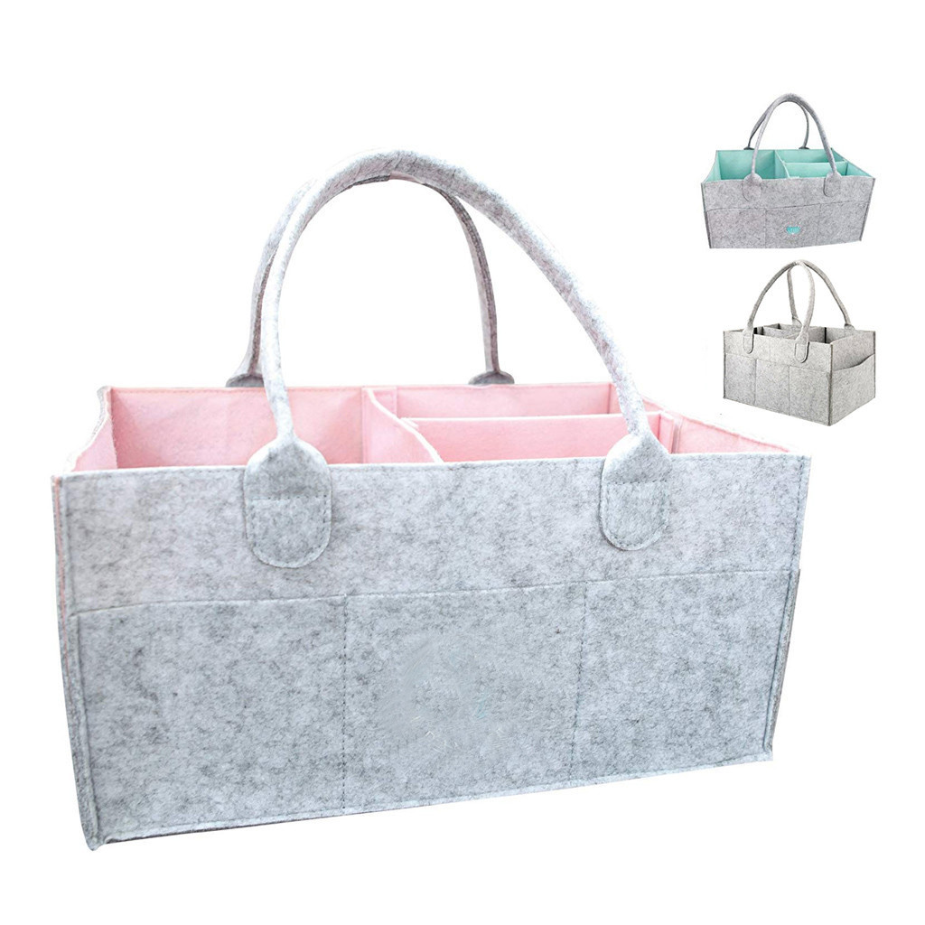 Infant Nappy Storage Bin Baby Diaper Wipes Bag Cad... – Grandado