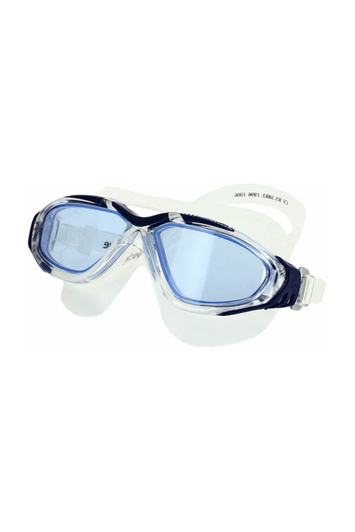 White-Navy Blue Swim Goggles-SR-1006-NAVY – Grandado