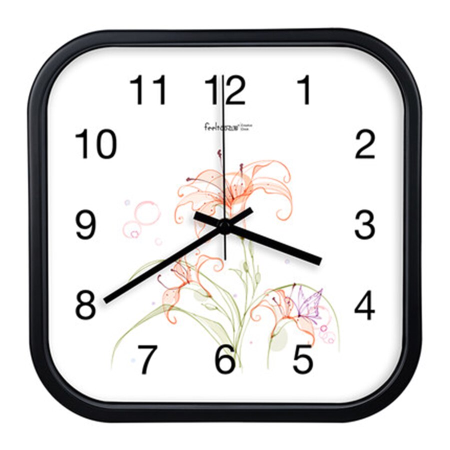 Wall Clock Digital Square Clock Quartz Wall Watche... – Grandado