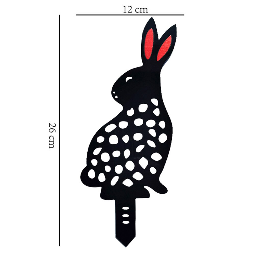 Rabbit Yard Decor Stakes Gardening Ornaments Acryl... – Grandado