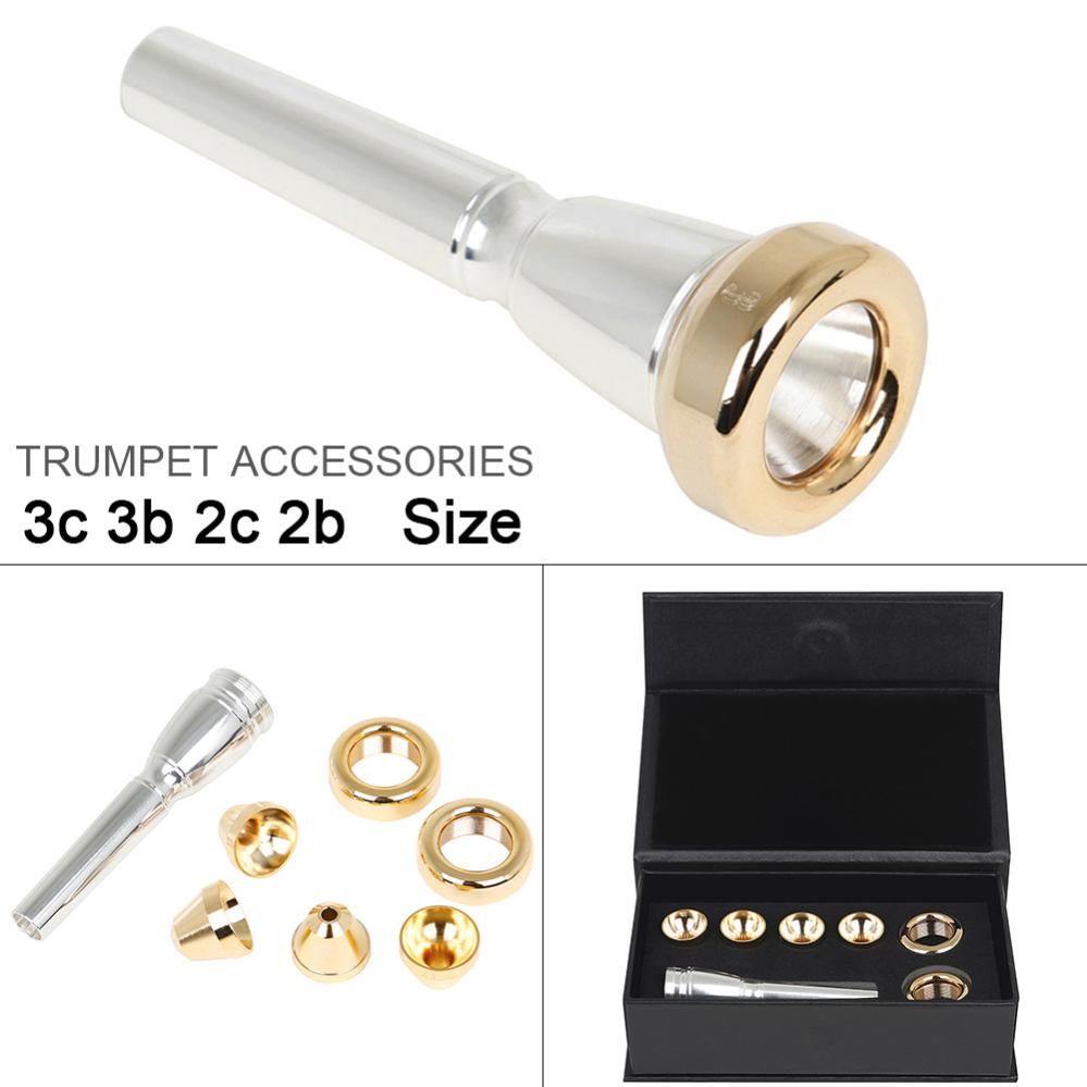 Trompet Mondstuk Set 3b 2c 2b Trompet Mond Verguld... – Vicedeal