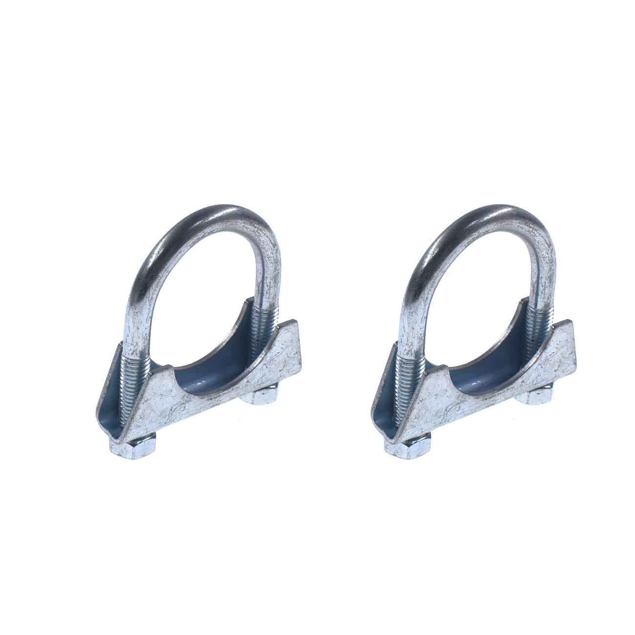 2 Pcs 1.41 Inch M8 Universal U Bolt Exhaust Clamps... – Grandado