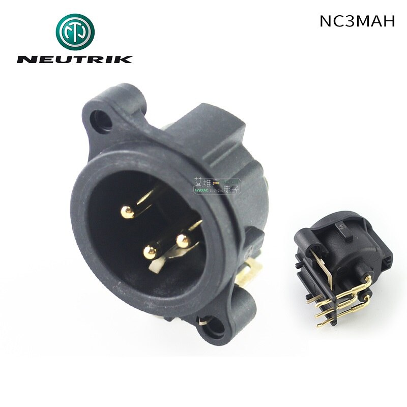 Neutrik NC3MAH 3 Pole Male Xlr Bakje Eindversterke... – Vicedeal
