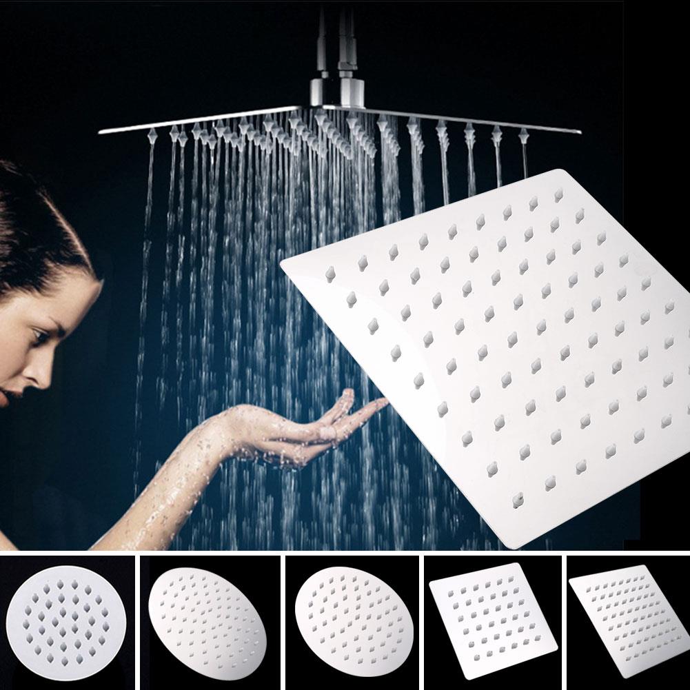 Silver Rainfall Shower Bath Faucet Sprinkler Thin ... – Grandado