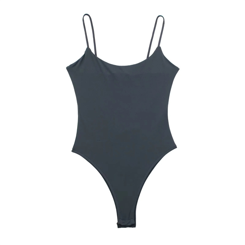 TRAF 2024 Body ajustado Sexy para mujer, mono blan... – Grandado