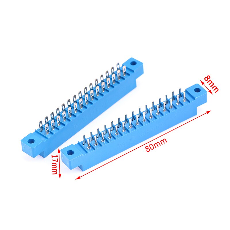 1Pc Card Edge Connector Rij 30 Pin 3.96Mm Pitch 80... – Vicedeal