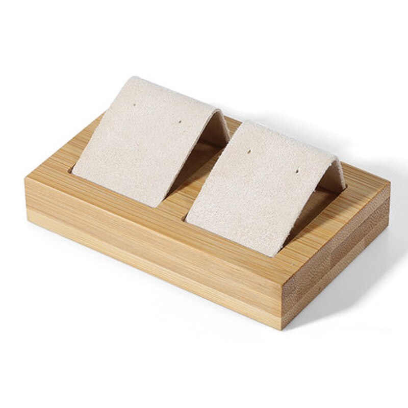 Bamboe Hout Oorbellen Display Beugel Sieraden Disp... – Grandado