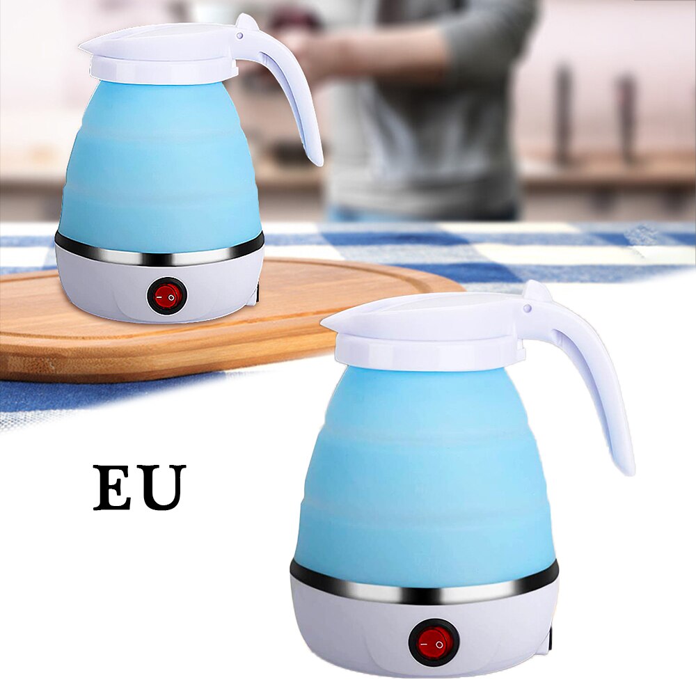 0.6 L Small Camping Kettle Foldable Electric Kettl... – Grandado