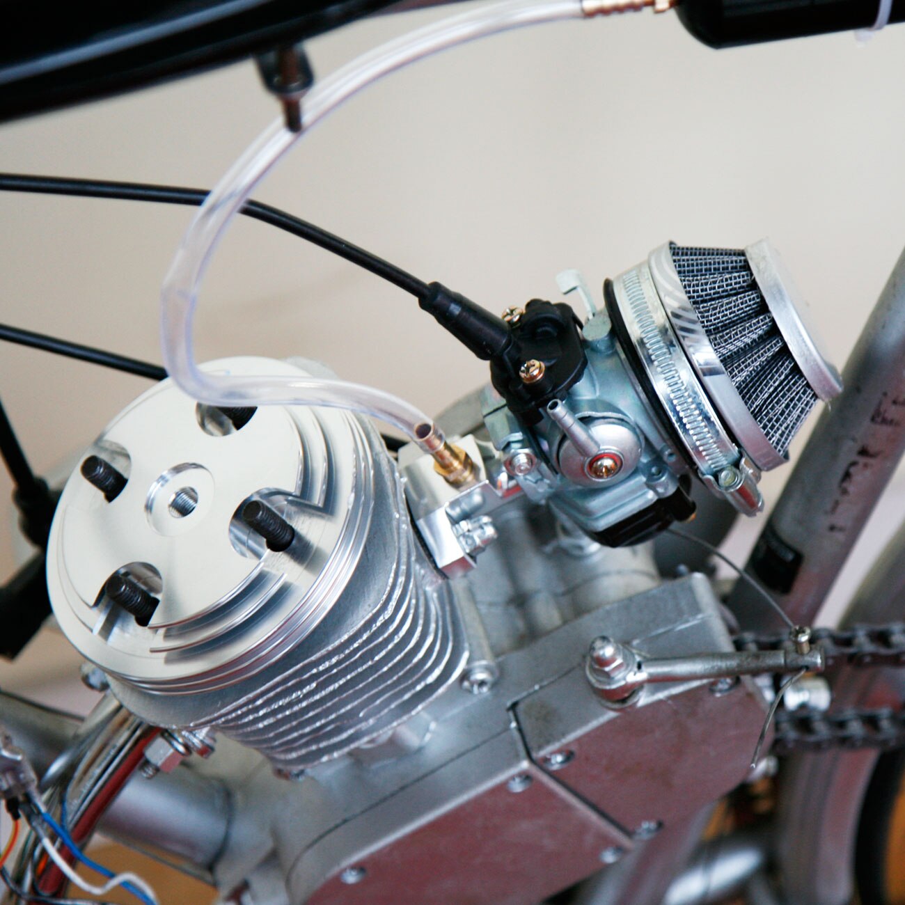 Silver CNC Cylinder Head Air Intake Manifold Fit 6... – Grandado