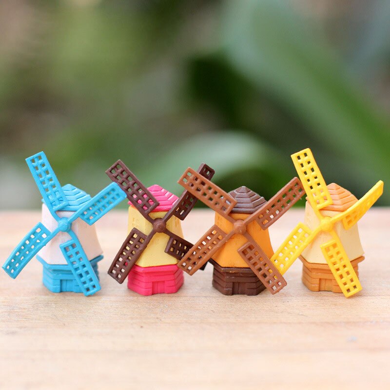 Windmill House Mini Craft Miniature Fairy Garden H... – Vicedeal