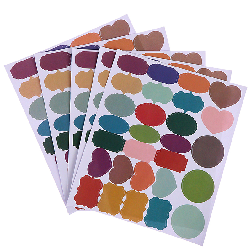 Waterdichte Gekleurde Krijtbord Etiketten Keuken S... – Grandado