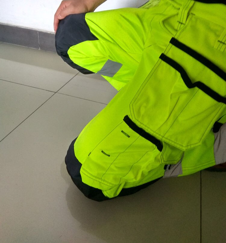 Bauskydd Men Working Pants Reflective High visibil... – Grandado Bauskydd Men Working Pants Reflective High visibil... – Grandado