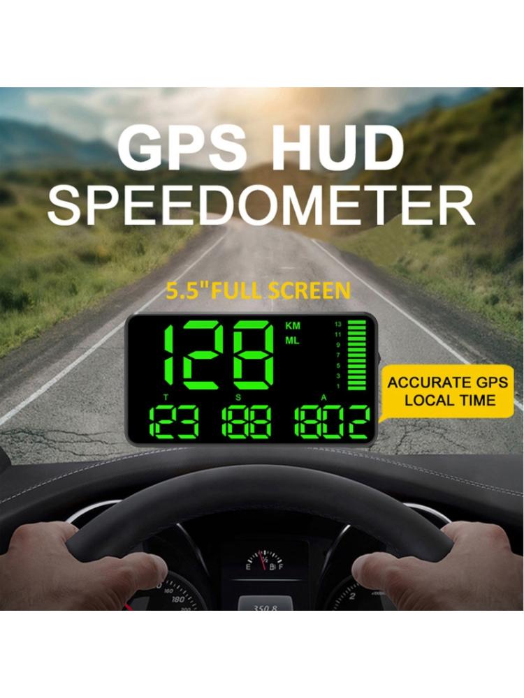 C90 Car HUD Head Up Display GPS Speedometer Speed ... – Grandado