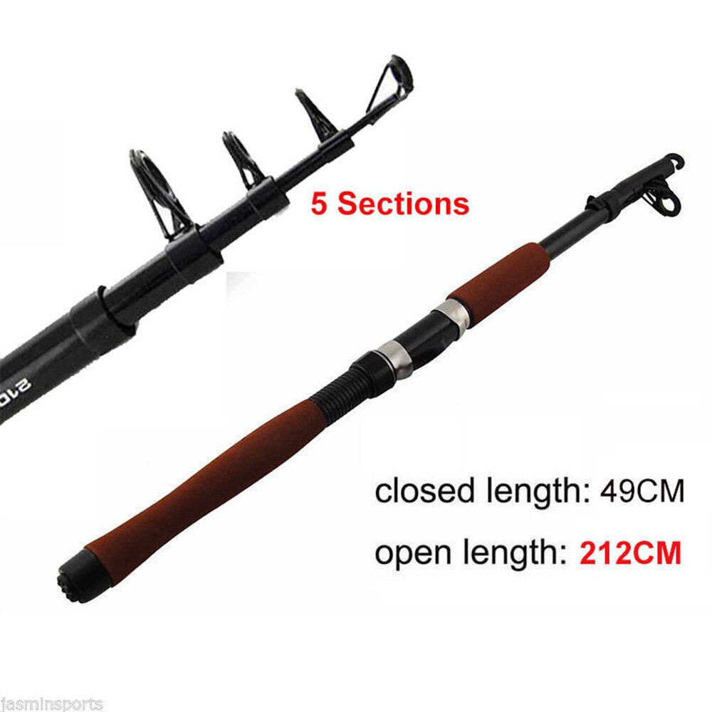 Hyaena 2.1m Telescopic Fishing Rod Combo With Fish... – Grandado