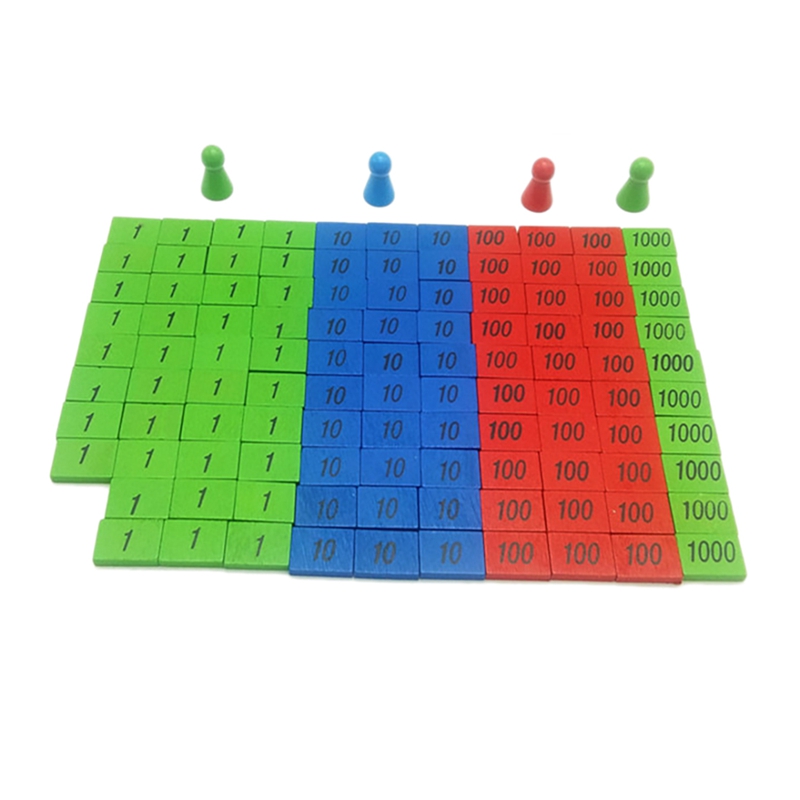 Baby Toy Beech Stamp Game Math for Early Childhood... – Vicedeal