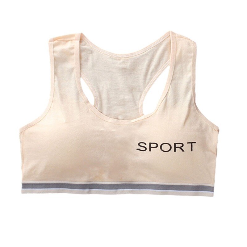 Teenagers Girls Sports Bra Puberty Gym Underwear W... – Grandado