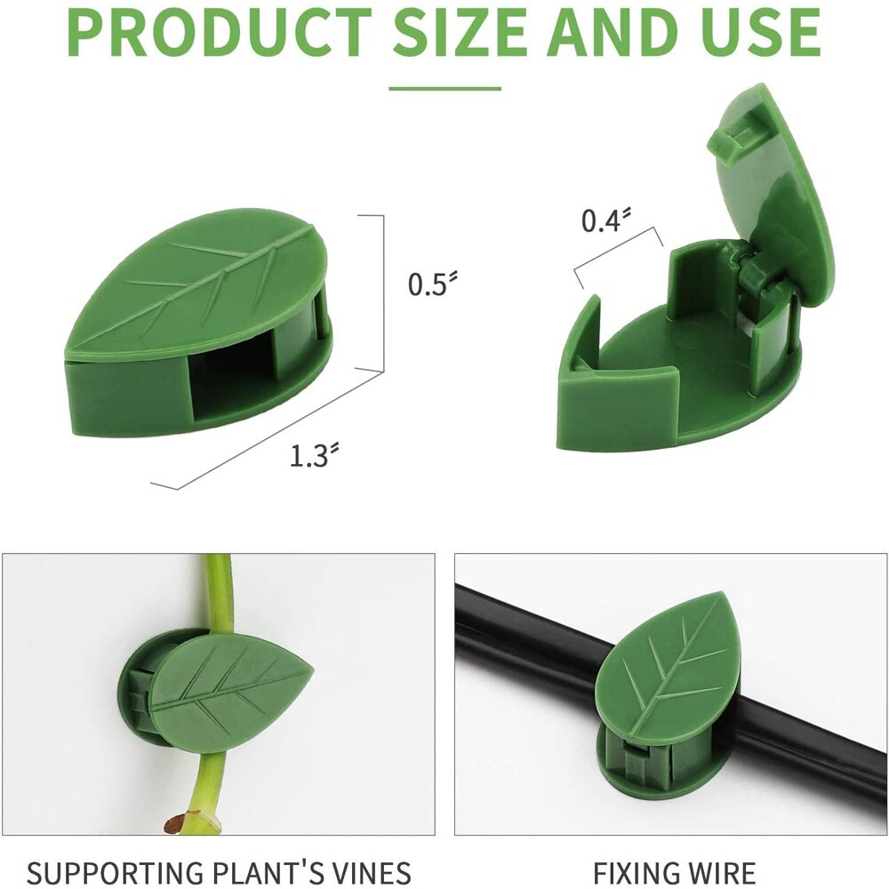 10-40 PCS Plant Climbing Wall Fixture Clips Self-A... – Vicedeal