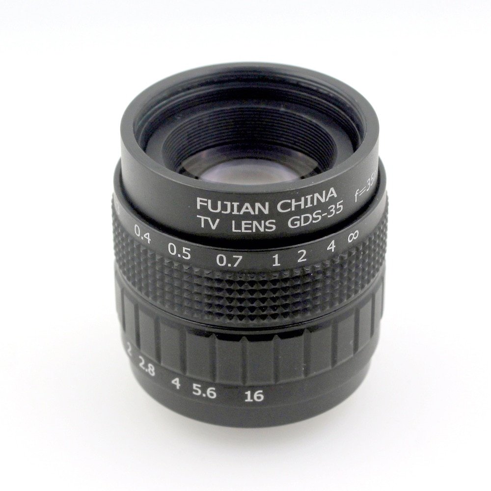 35mm f/1.7 CCTV Lens C Mount CCTV Lens features al... – Vicedeal
