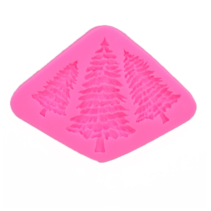 3D Christmas Tree Silicone Mold Pine Trees Fondant... – Vicedeal