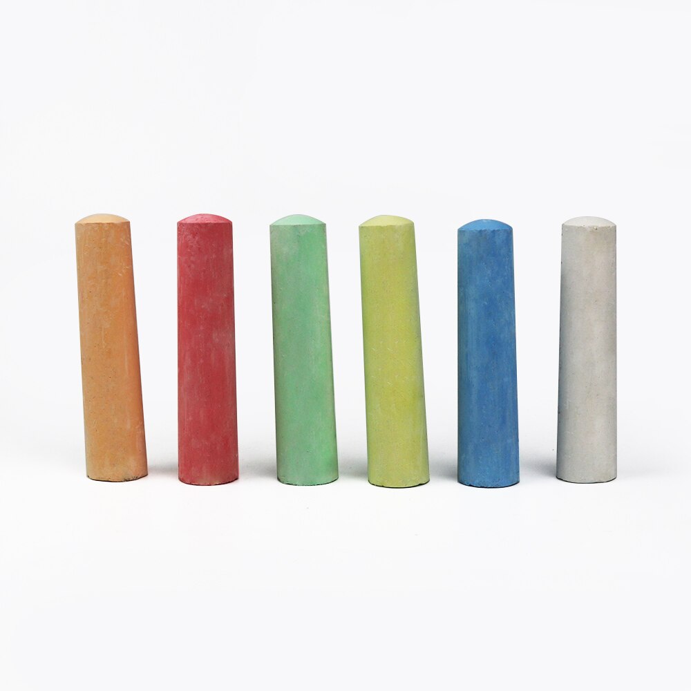 Jumbo Chalk Durable 20 Pcs/Box Sidewalk Chalk Brig... – Grandado