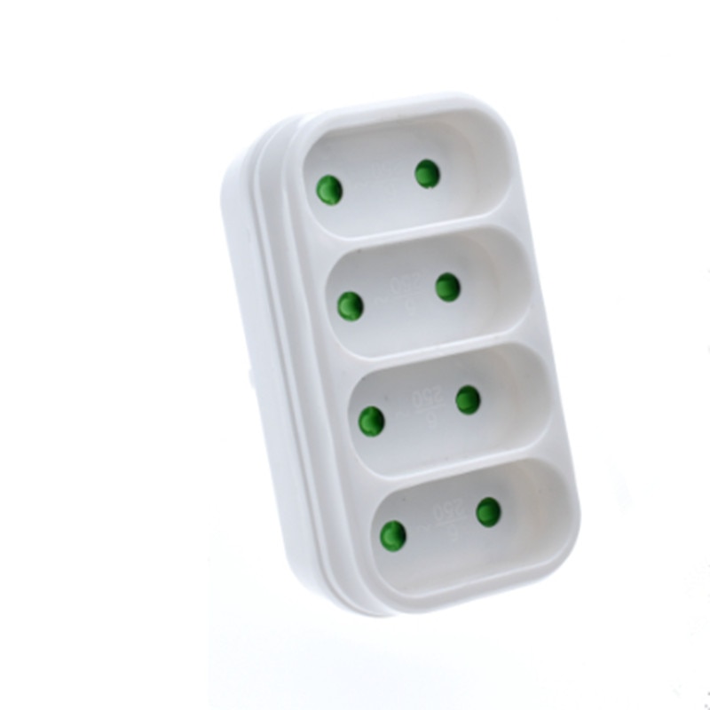 European Conversion Plug 1 TO 2 1to 3 1 t 4 Way So... – Grandado