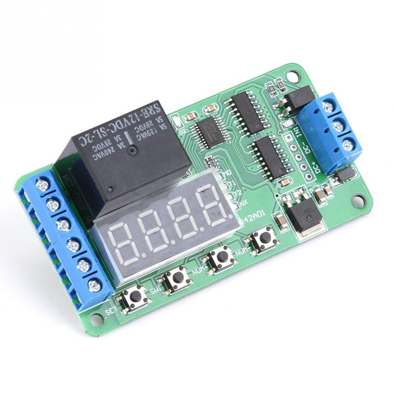 12V Dual Channel Multifunktionale DPDT Verzögerung... – Vicedeal