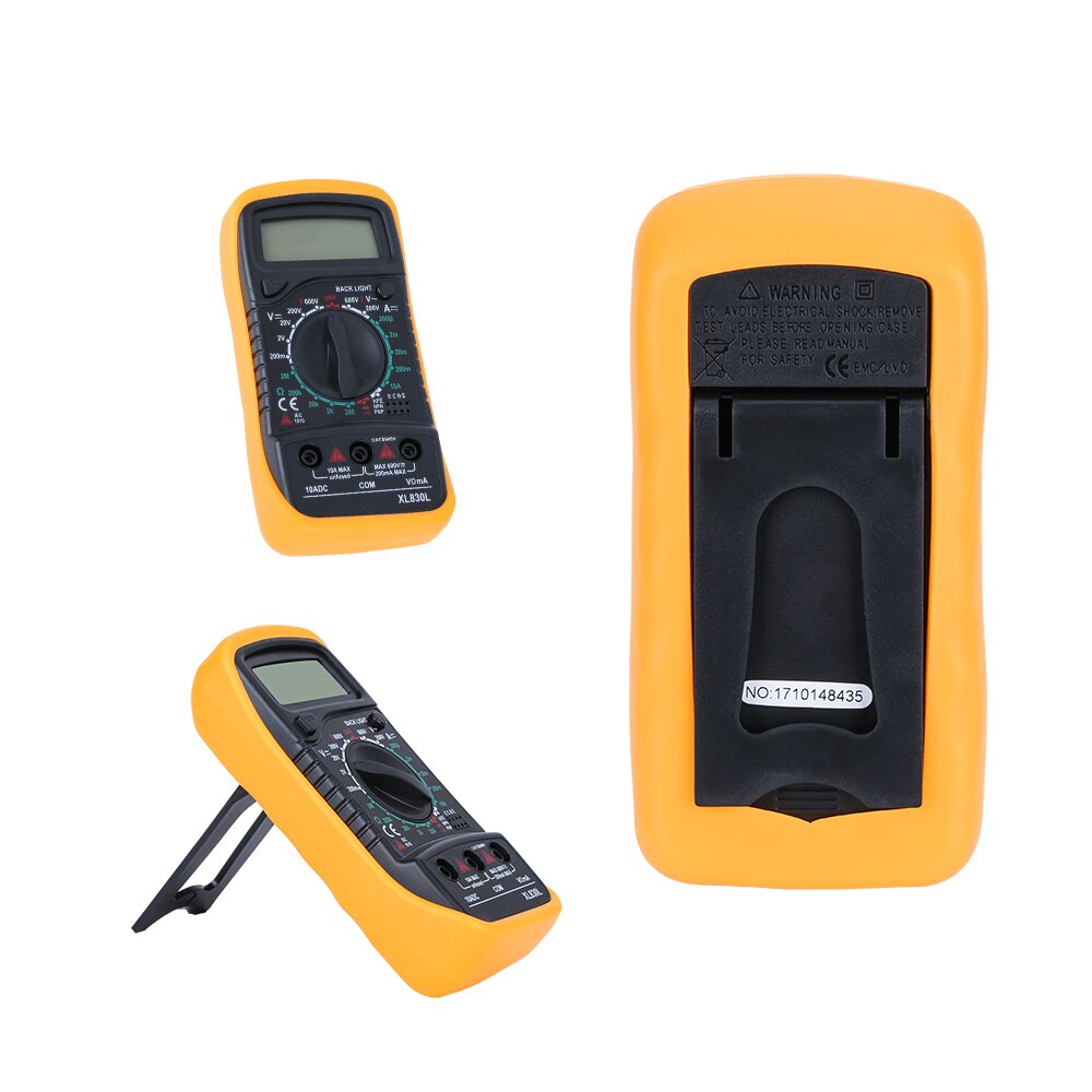 DEKO Digital LCD Multimeter Backlight Data Voltmet... – Grandado