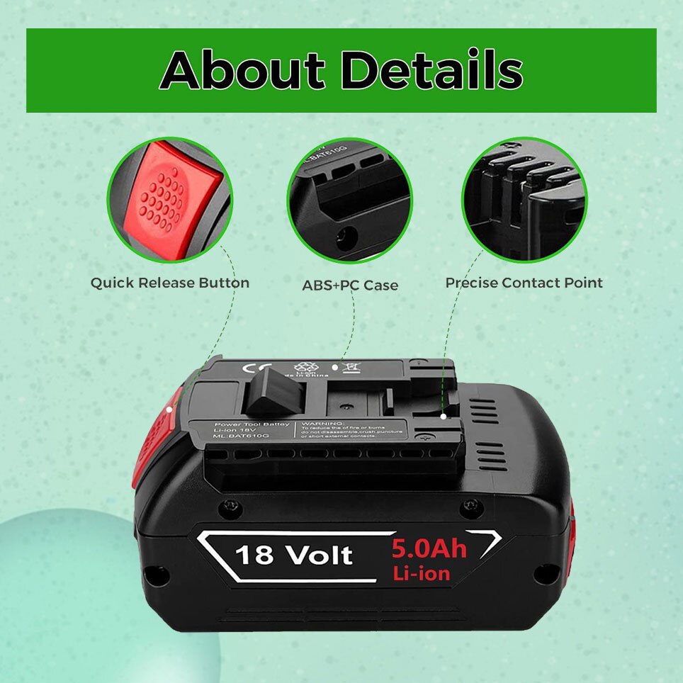 2022 Makita 18V Lxt Li-Ion Batterij Vervanging BL1... – Vicedeal